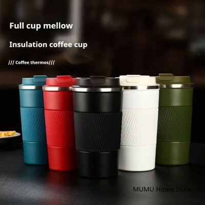 380ml/510ml Stainless Steel Coffee Cup Car Vacuum Flask Ther
