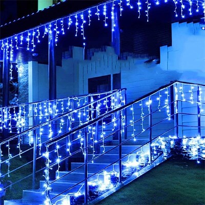 Christmas Lights Waterfall Outdoor Decoration 5M Droop 0.4-0