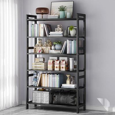 Simple bookshelf for small apartments, wall-mounted, multi-