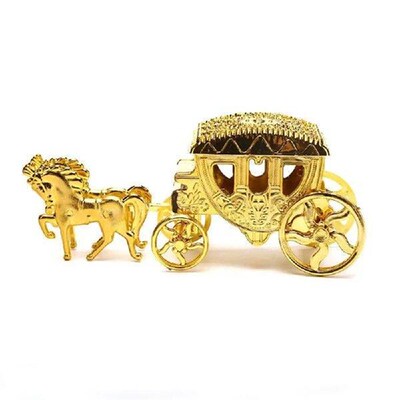 Small Carriage Ornaments Exquisite Plastic High-end Cute