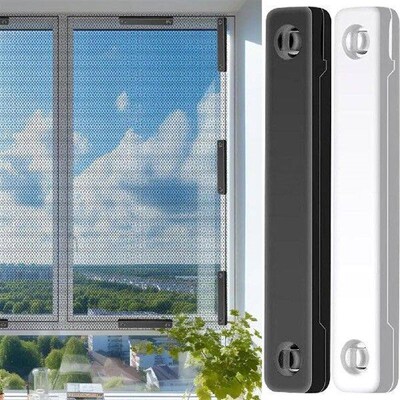 Magnetic Window Screen Clip Self-Adhesive Window Fixation