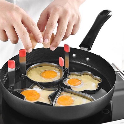 Egg and Pancake Cooking Rings Mold maker不锈钢煎蛋器煎饼圈