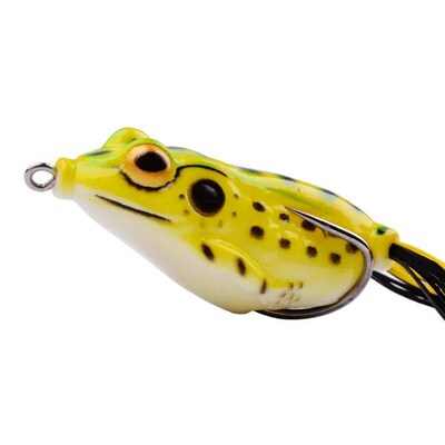 1Pcs 14g 8g Top Water Ray Frog Shape Minnow Crank wobbler fo