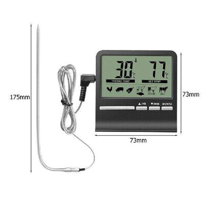 Kitchen Digital Cooking Thermometer Meat Food Temperature