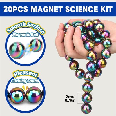 Magnet Balls Anti-stresses Fidget Toys ,20pcs Desk EDC Stres
