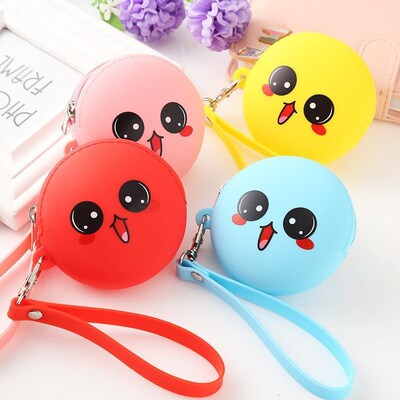 NEW Cartoon Silicone Coin Purse Women Key Wallet Coin Bag Ph