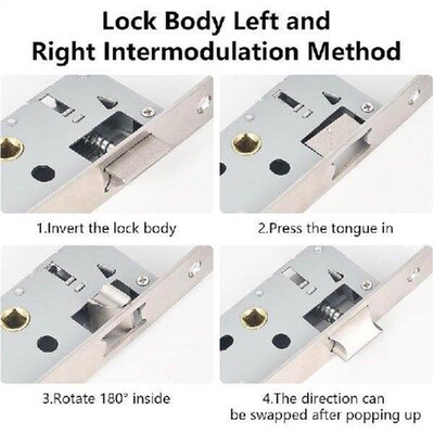 Gate Latch For Wooden Fence Stainless Steel Single Point