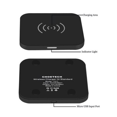 Qi Wireless Charger For Iphone X for 8 8 plus 7.5W