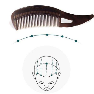 1PCS Anti-Dandruff Massage Comb Gift Anti-Static Anti