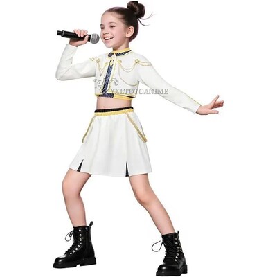 2025 anime Kpop Demon Hunter Cosplay Costume Rumi Zoey Mira