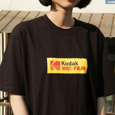 2023 Summer Men Women Tee INS Korean Fashion Retro Loose Wil