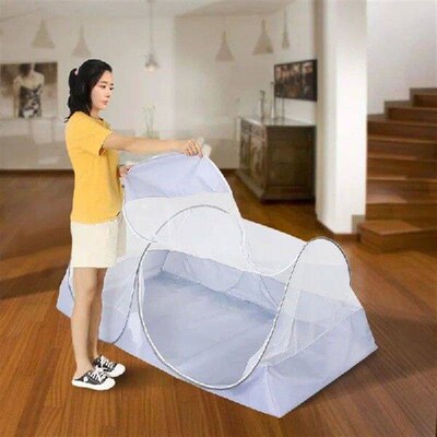 Folding Mosquito Net Single Bed Childrens Bed Camping