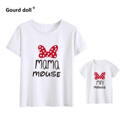 Family Tshirts Fashion mommy and me clothes baby girl clothe