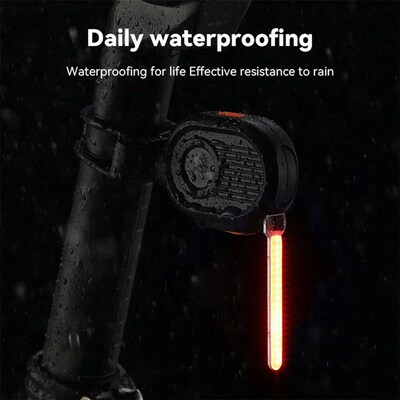 Bicycle Tail Light,Mountain Road Rear Bike Light,Bike Runnin