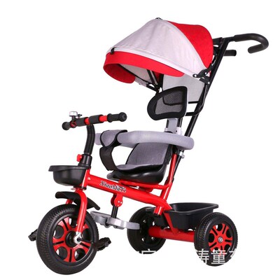 Chldrens trcycle 1-3-2-6 years old large by stroller