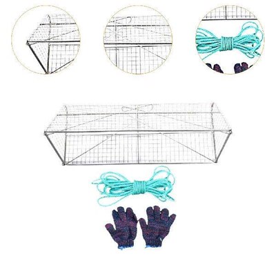 Field Snail Cage Snail Catching Device with 10M Rope and 1