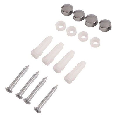 Aluminum Wall Mounted Dual 2 Tier Bathroom Shower Bath