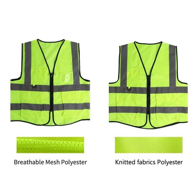 High Visibility Reflective Safety Vest Adjustable Reflective
