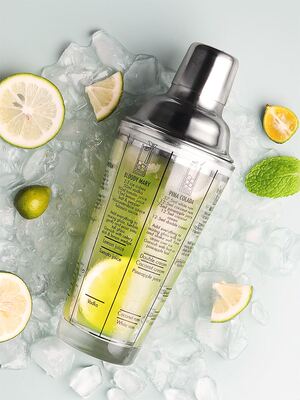 Shaker mixer wine cocktail tools hand shake glass pots set