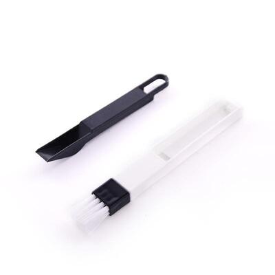 Window cleaning tools, including brushes for cleaning the co