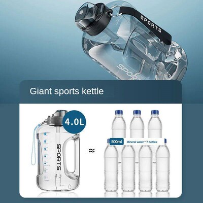 1700ML/2500ML/3800ML Fitness Cup Bpa Free Drinking Bottle La