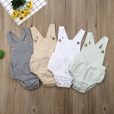 0-3Y Newborn Kids Bodysuit Baby Boy Girl Clothes Jumpsuit Su