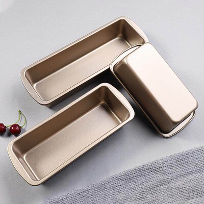 4Pcs Bread Pans For Baking Nonstick Carbon Steel Loaf Pan
