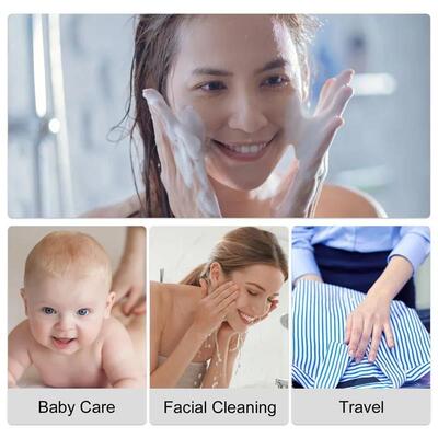60pcs Disposable Face Towels Soft Cotton Facial Tissue Multi
