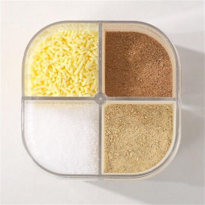 Four-compartment Kitchen Condiment Bottle Carton Japanese St