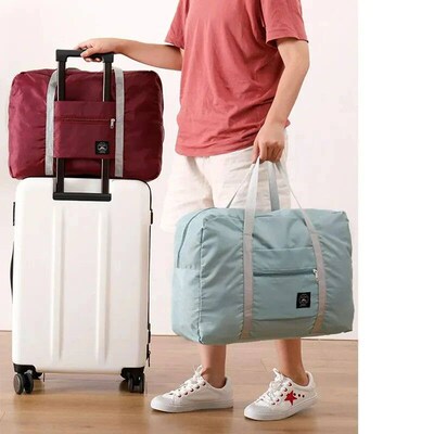 Foldable Travel Duffel Bag for Airlines Carry on Bag for Wom