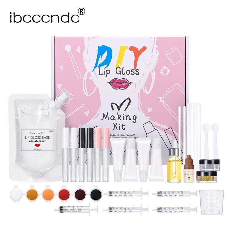 Moisturizing Lip Gloss Diy Kit Clear Lipgloss Base Gel Glitt