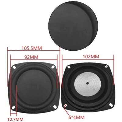 Passive Radiator Subwoofer Speaker Vibration Membrane Bass