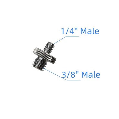 20Pcs 1/4  to 3/8  Female Screw Convert Adapter Spigot Stud