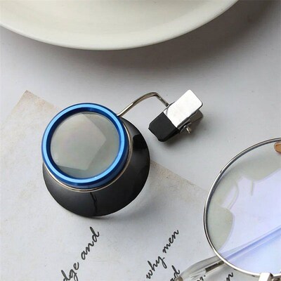 10x Magnifying Glass Clip-On Magnifier Magnifying Eyepiece