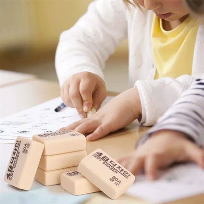 4B Yellow Small 50A Eraser Student Correction Tools Soft Rub