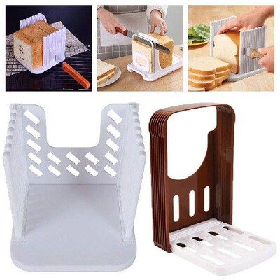 Adjustable Toast Slicer DIY Foldable Bread Slicer