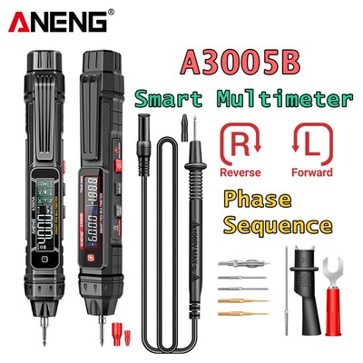 ANENG A3005A/B Multimetro Detections Pen Type True RMS Meter