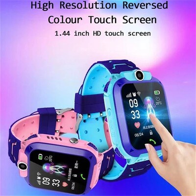 Kid Student Smart Watch适用Apple Android Phone GPS Dial Call