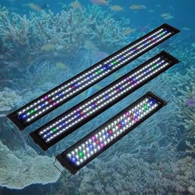 Waterproof LED Aquarium Lights Fish Tank Light Bar Blue Subm