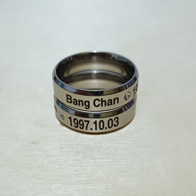 Free Shipping 1pc Kpop Stray kids Members Birthday Crystal R