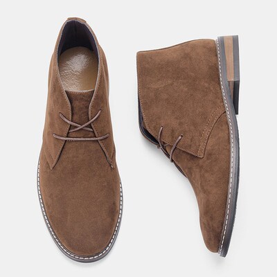 Men Desert Boots Retro American style Male Ankle Boots沙漠靴