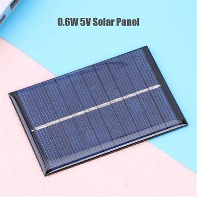 0.6W 5V 120mA Solar Cell Module Polycrystalline 80x55mm DIY