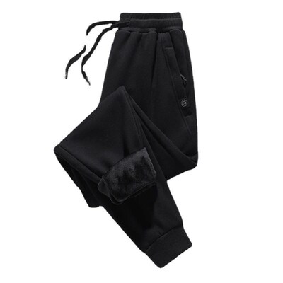 Winter Pants For Men Warm Sweatpants Trousers Jogger休闲裤男