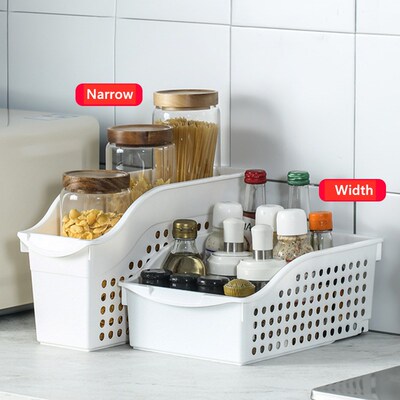 Organize Box Kitchen Sundry Storage Case Desktop Organizer W
