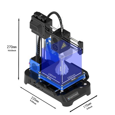 EasyThreed K7  Mini 3D Printer  Easy to Use Entry Level Toy