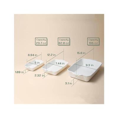 Casserole Dishes for Oven Lasagna Pan Deep Baking Pan