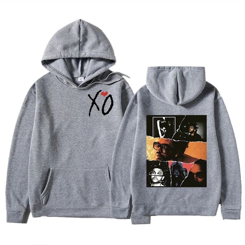 Retro The Weeknd Graphic Hoody After Hours Til Dawn Print Ov