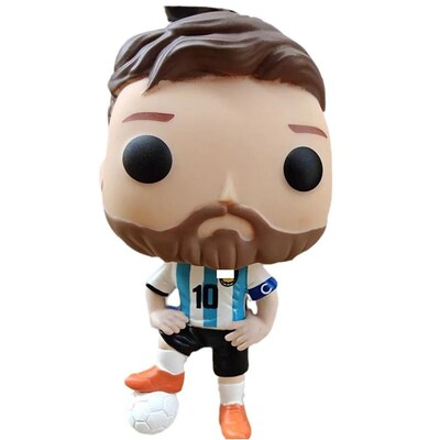 Pop Anime Figure Football Stars Lionel Messi #10#50 Vinyl Ac