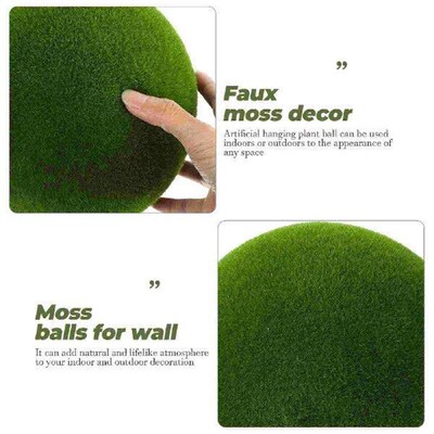 Wall Hanging Decoration (30*30) Green balls for Bowls