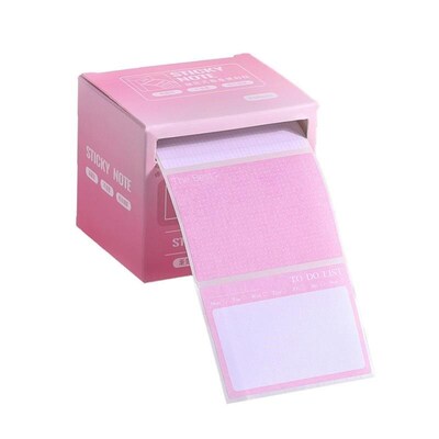 pull out notes纸 self adhesiBve sticky note roll memo便利贴